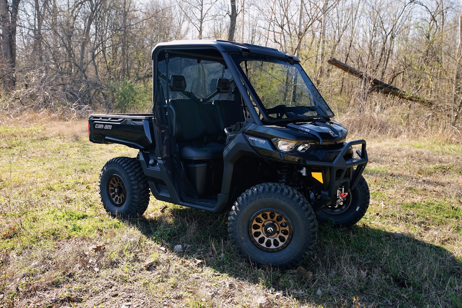 Can Am Defender Tip Out Windshield (Fits 2016-Up) - RAD Accessories