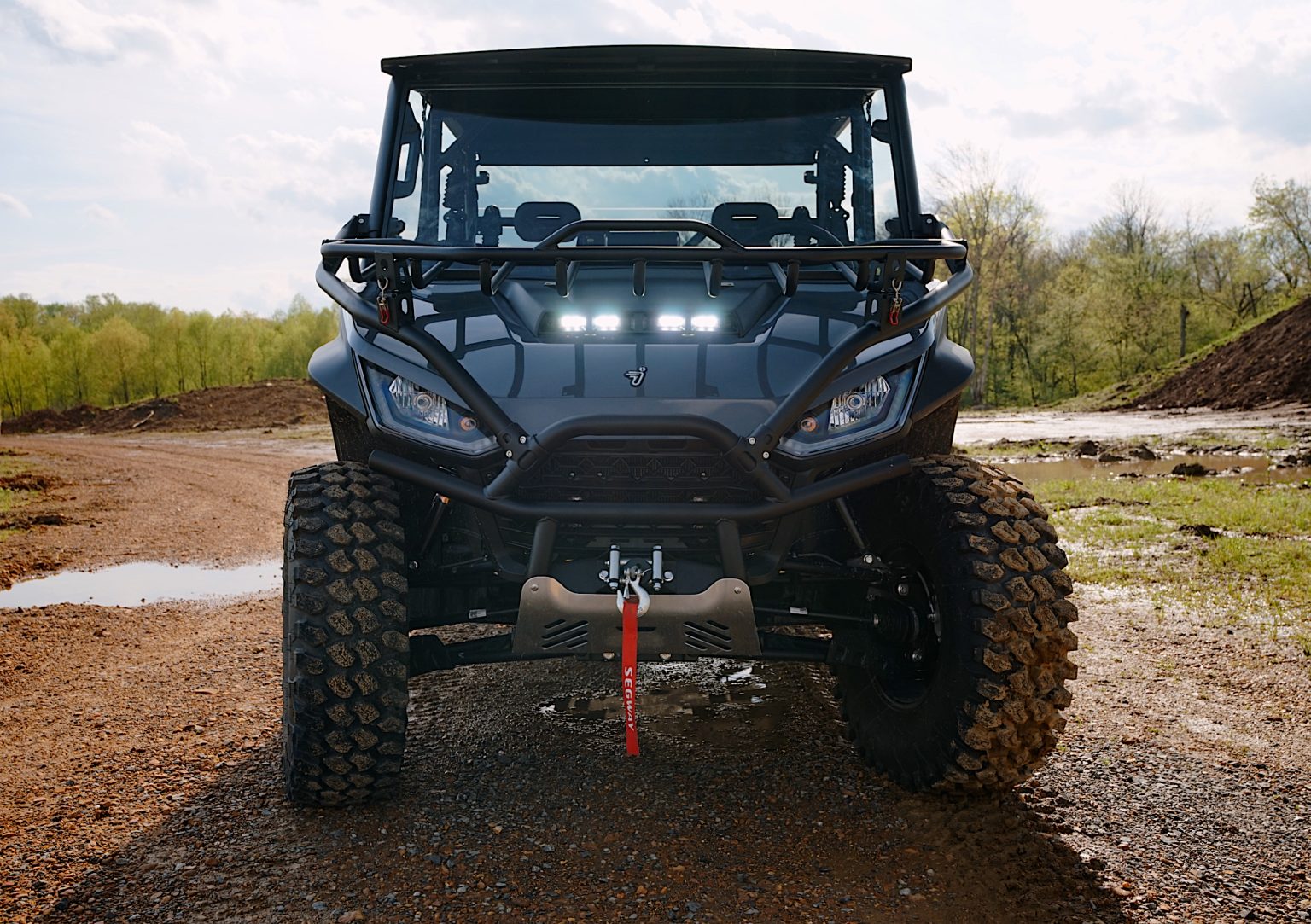 Segway UT10 Crew 2023-Up LED Front Hood Light Bar Kit - RAD Accessories