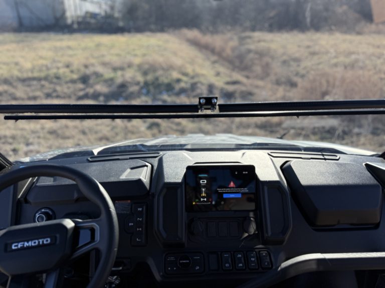 CF Moto UForce U10 Pro Fold Down Windshield - RAD Accessories